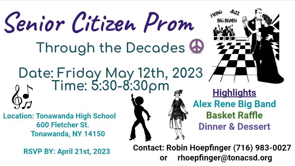 Senior Citizen Prom 5/12 | Tonawanda Middle/High School